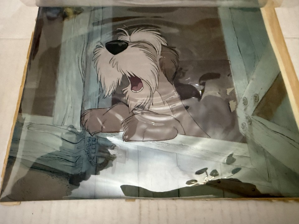 1961 Walt Disney 101 Dalmatians Original Production Cell Colonel and ...