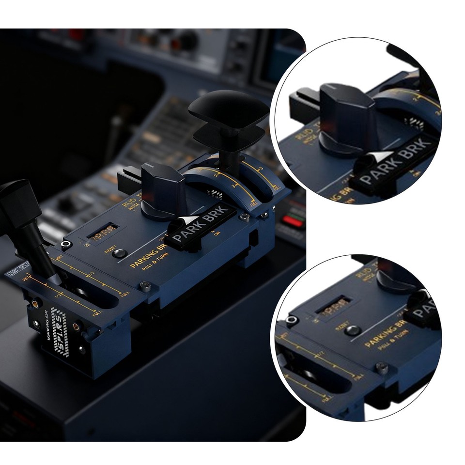 WINWING 32 PAC Metal Flight Simulation Wing Flaps and Speed Brake Unit ...