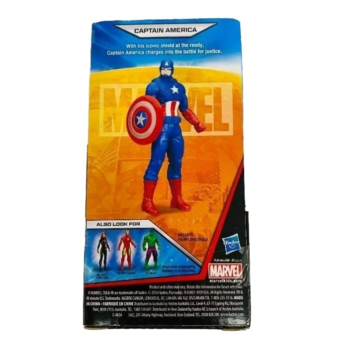 Marvel Universe Avengers 6" All Star Captain America Figure Australian ...