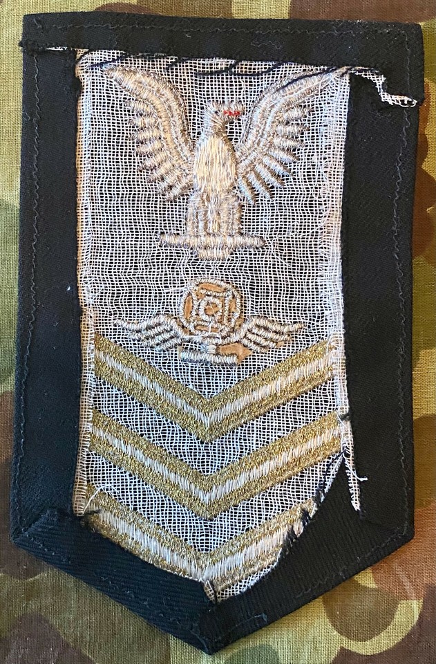 US Navy Gold Rate Air Traffic Controller 1st Class Petty Officer patch ...