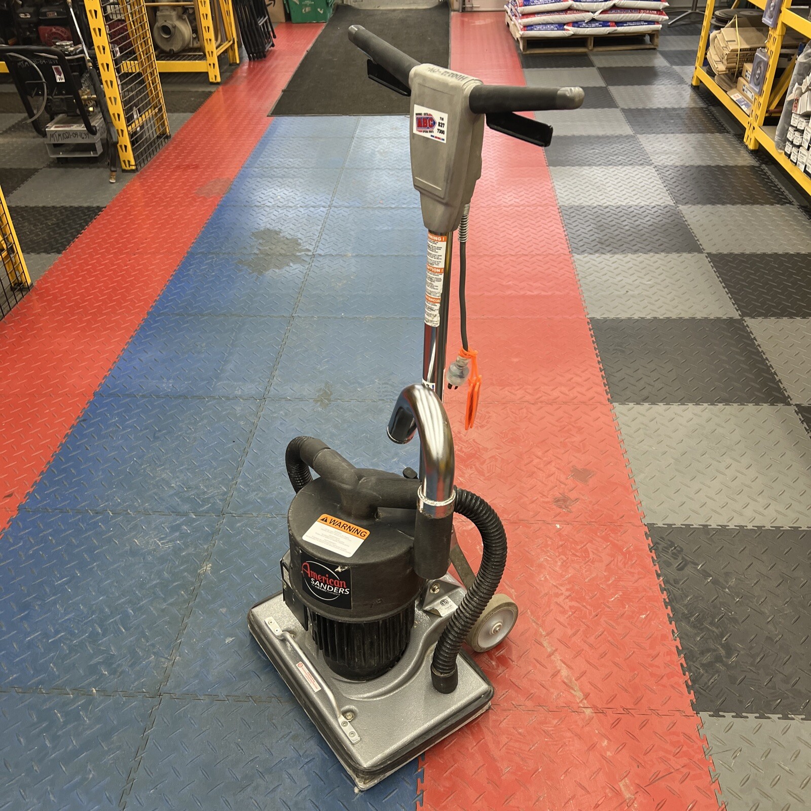 American Sander Clarke 12x18 OBS-18 Orbital Square Buff Floor Sander ...