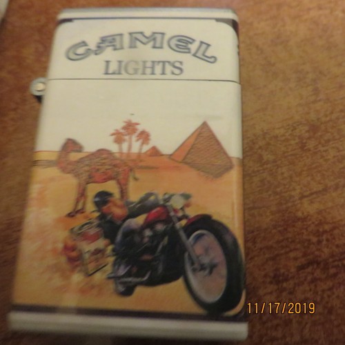 Vintage Camel Lights Firebird Lighter | eBay
