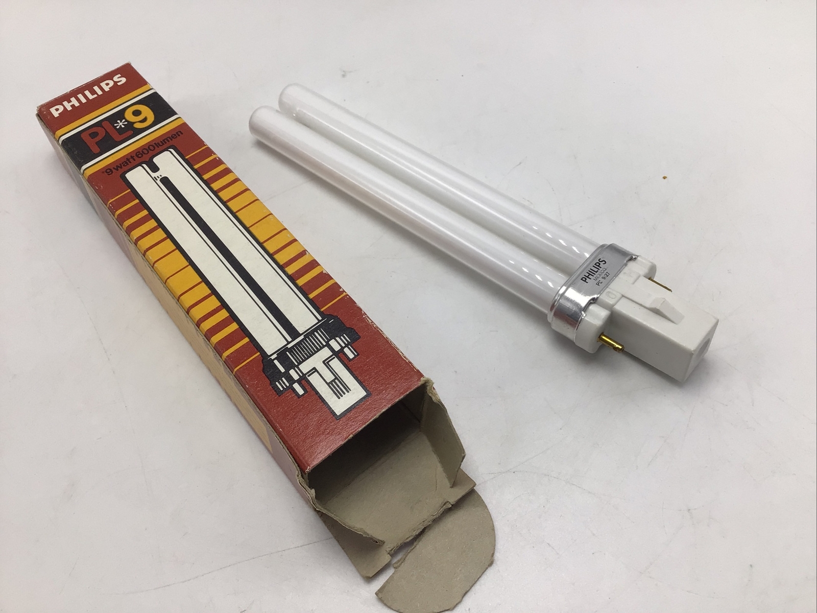 Philips PL*9 PL9 Light Bulb Tubular 9 Watt 600 Lumen 2 Pin Replacement ...