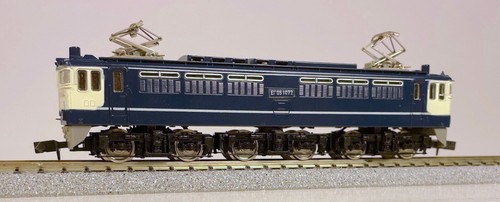 N Scale JNR Electric Locomotive EF65-1000 GAKKEN. Tested. From ...