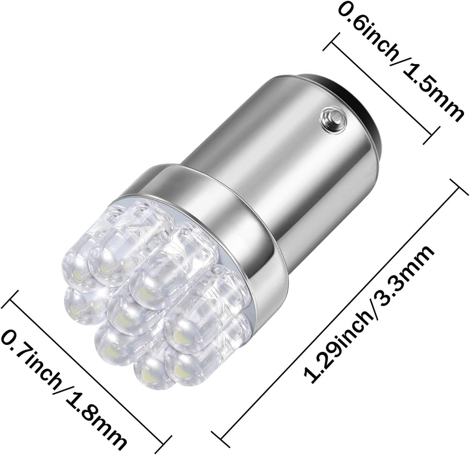 10 Pieces 1004 Marine LED Replacement Bulb 90 Bulb for Boat Navigation ...