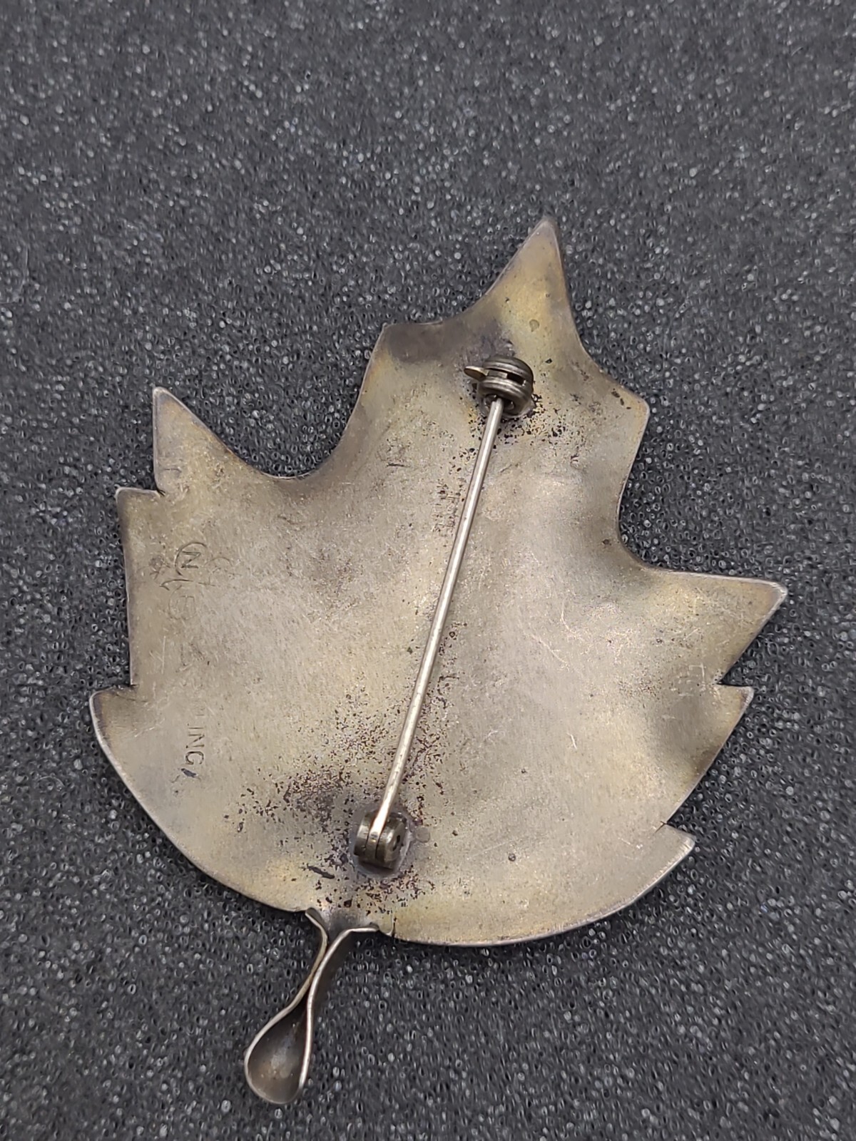 Vintage Stuart Nye .925 Sterling Silver Maple Leaf Brooch Pin | eBay