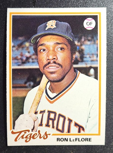 1978 Topps Baseball - Ron LeFlore - Detroit Tigers #480 EX-NM | eBay