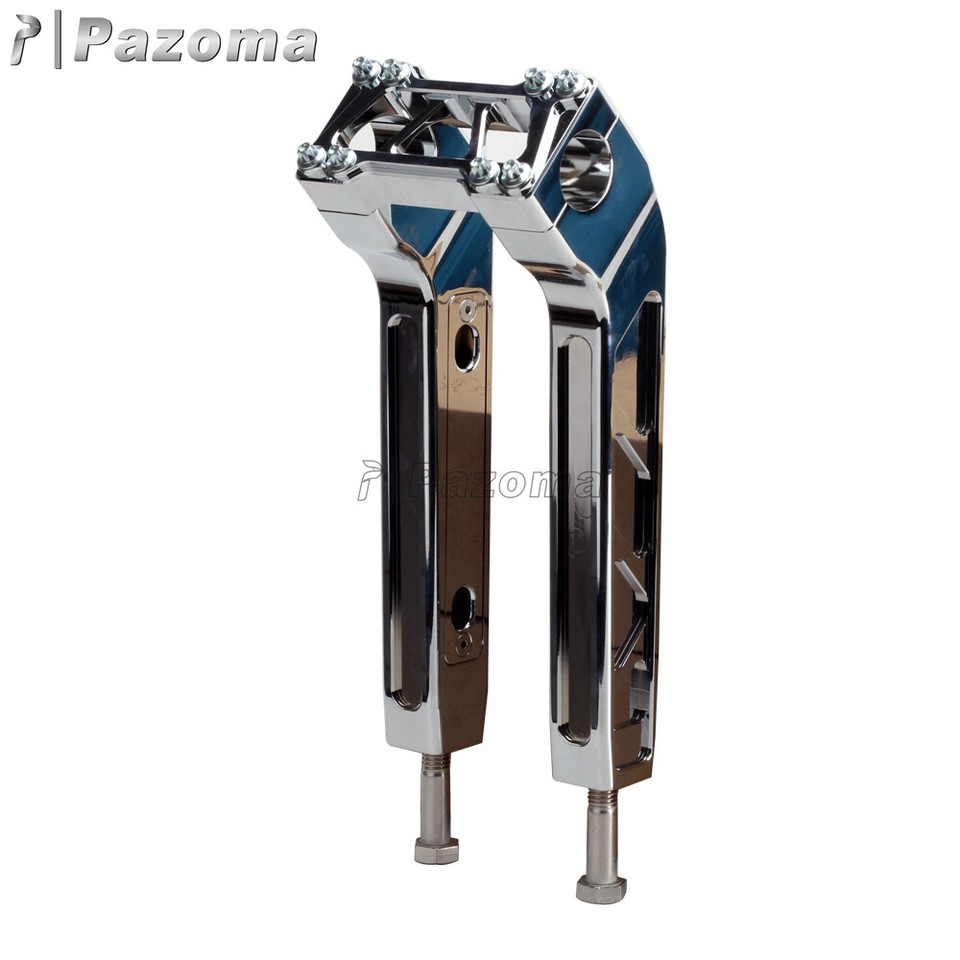 4" 6" 8" 10" 12" 14" Curved Handlebar Clamp Riser Bar Pullback Fits ...