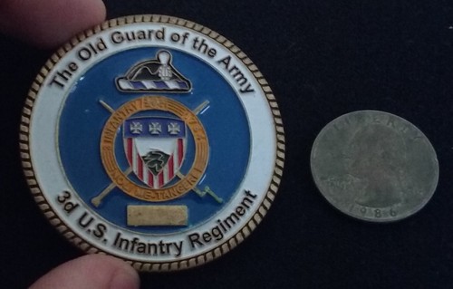 RARE President Escort The Old Guard CSM 3rd Infantry Regiment TOG ...