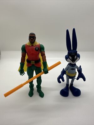 Space Jam New Legacy Bugs Bunny Batman & Lebron James Robin 2 Figure ...