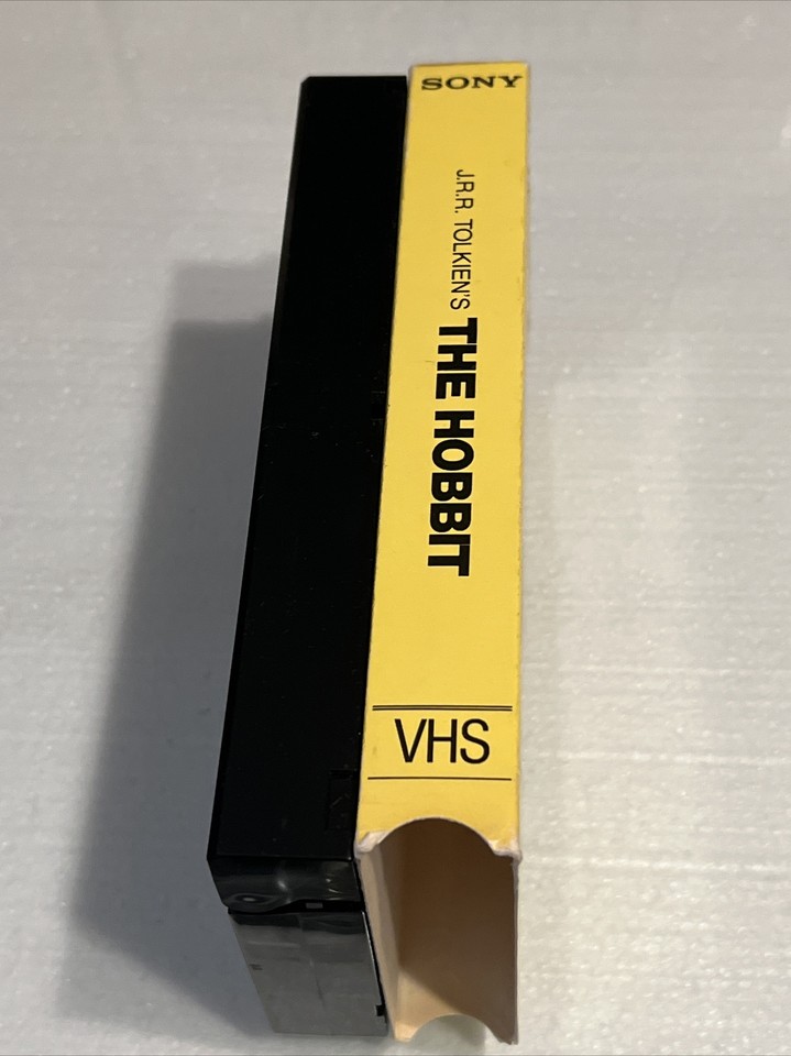 [NM!!] J.R.R. Tolkien's The Hobbit 1977 Original Sony ABC Video VHS ...
