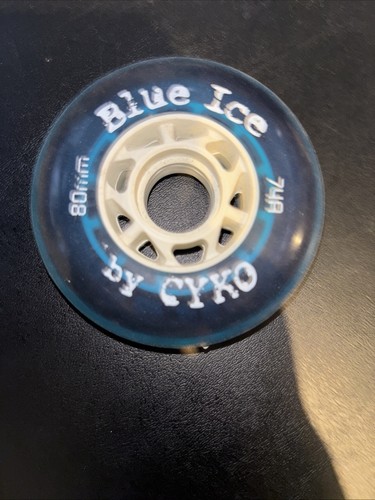 Blue Ice Cyko Inline Roller Hockey Wheels 80mm 74A Hardness | eBay