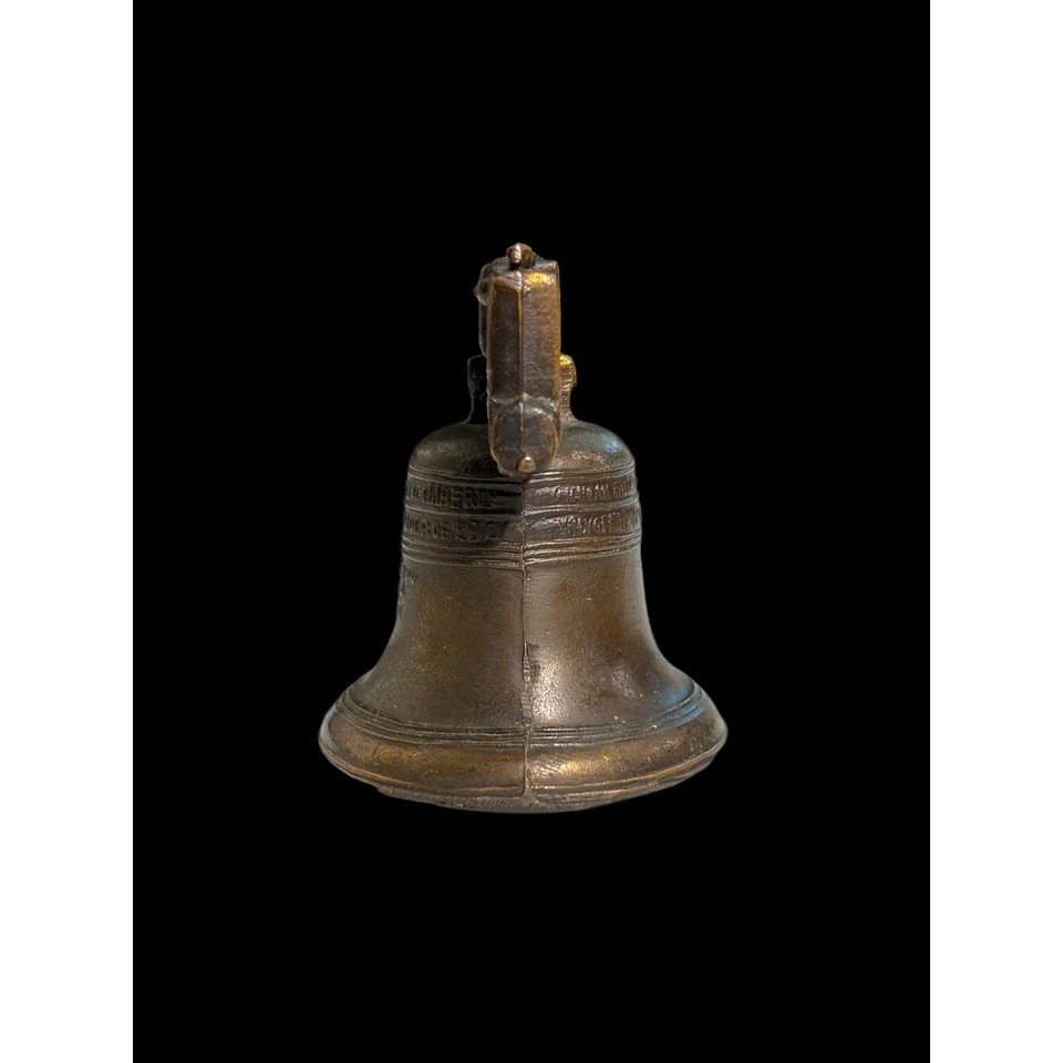 Miniature 2.5" Metal Replica Liberty Bell Souvenir Philadelphia PA ...