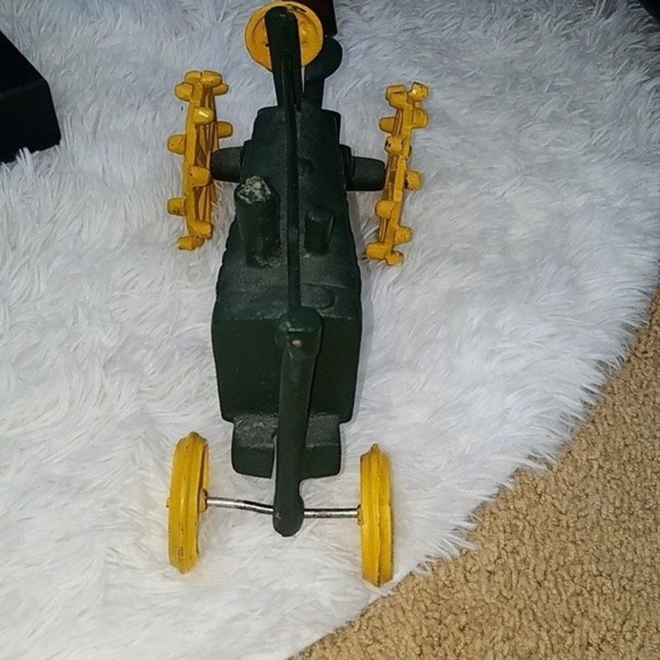 Vintage Ertle John Deere Tractor 1964 1/16 Metal Wheels Super Rare ...