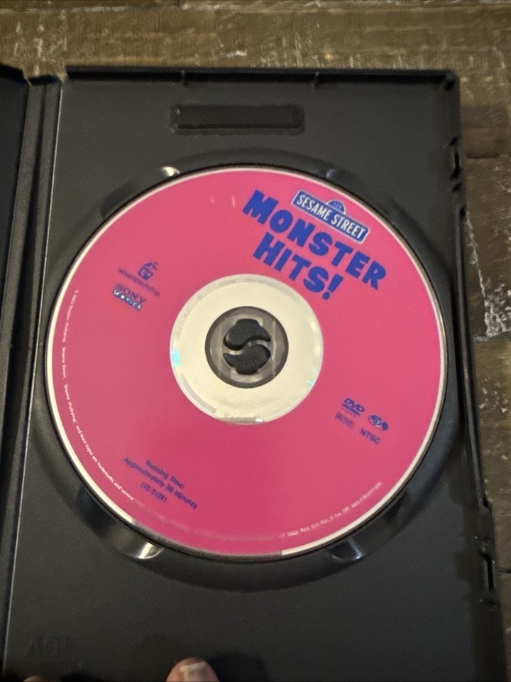 Sesame Street Monster Hits DVD-Very Rare Vintage-SHIPS N 24 HOURS | eBay