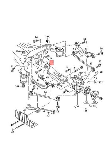 AUDI VW AUDI E-TRON Q8 RSQ8 Q7 TOUAREG 4MB 4MG 4MN WISHBONE 4M0505311J ...