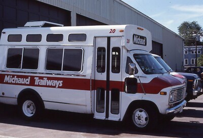 Original Bus Slide Charter Michaud Trailways #20 Short Bus 1983 #17 | eBay