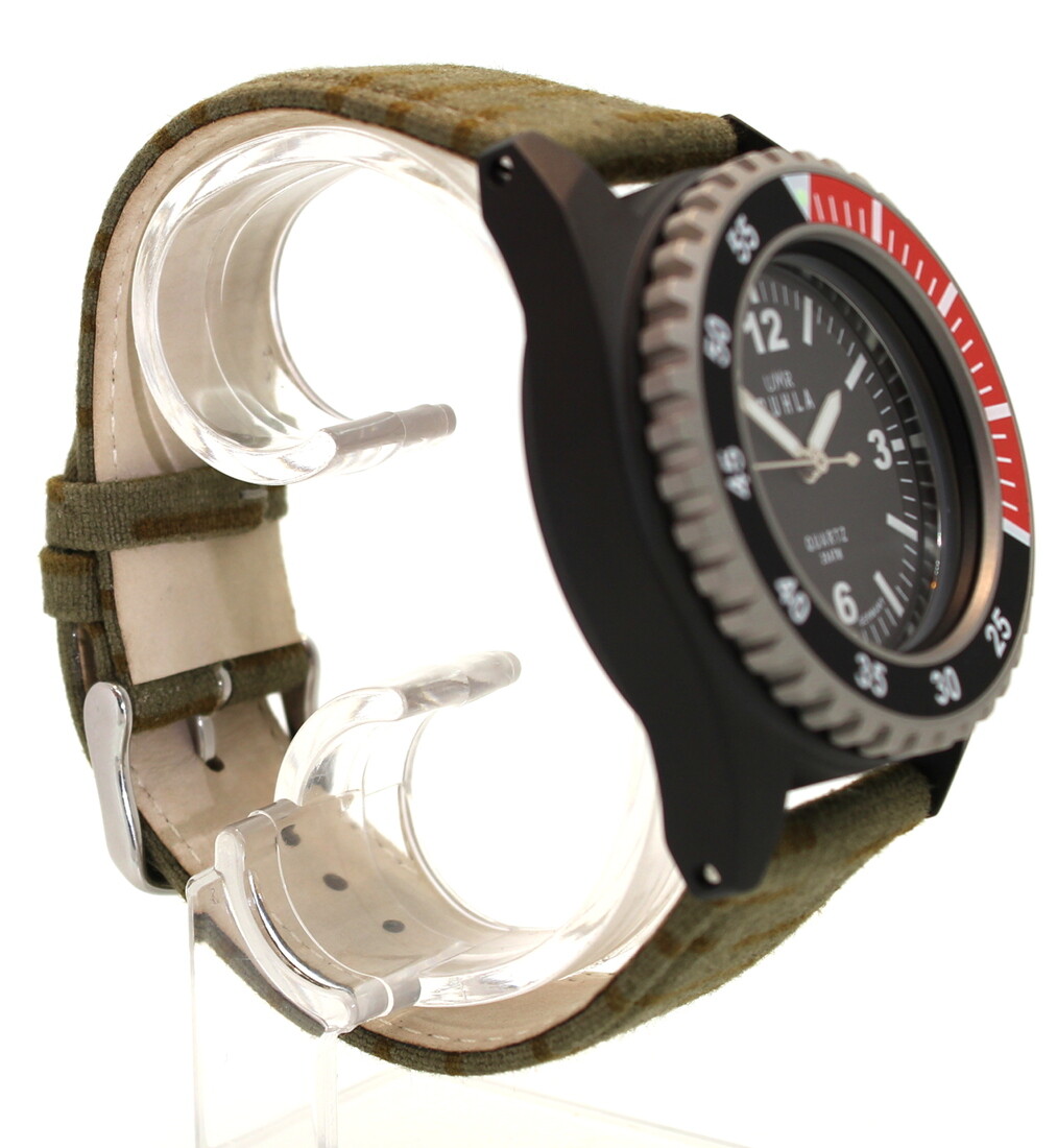 UMR RUHLA Kampfschwimmer Uhr 13-03 NVA Textil Band Kaliber 13 Herren ...