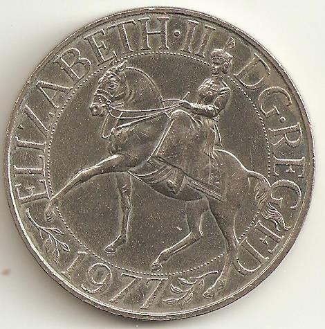 1977 Queen Elizabeth II Silver Jubilee Commemorative Coin | eBay