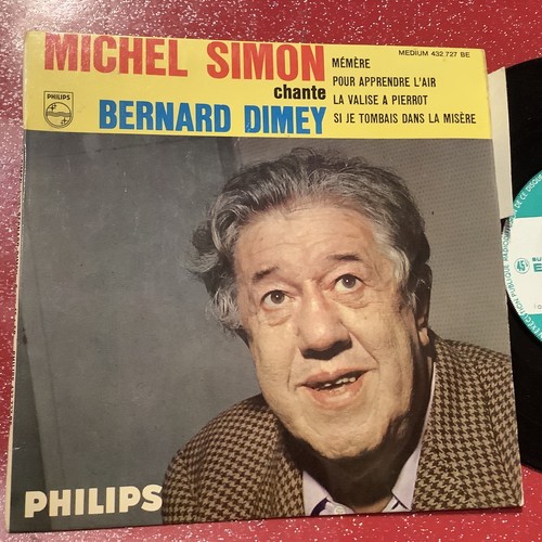 Ep 45 T Michel Simon 432727 Avec Languette | eBay