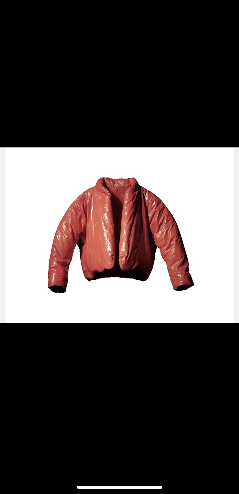 Yeezy GAP Round Jacket Red Puffer Kanye West Size 3XL | eBay