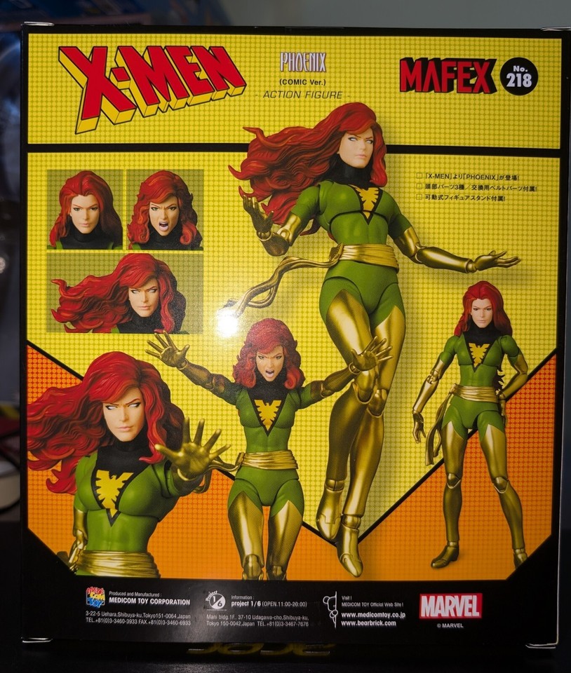 Medicom Mafex X-Men 218 Jean Grey Phoenix Action Figure | eBay