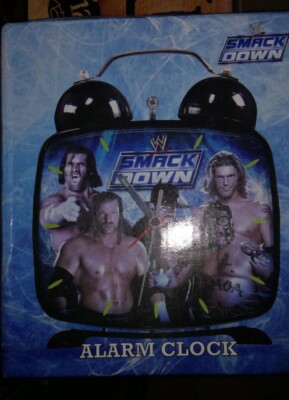 CATCH WWE REVEIL ALARM CLOCK SMACKDOWN Edge Triple H Undertaker | eBay