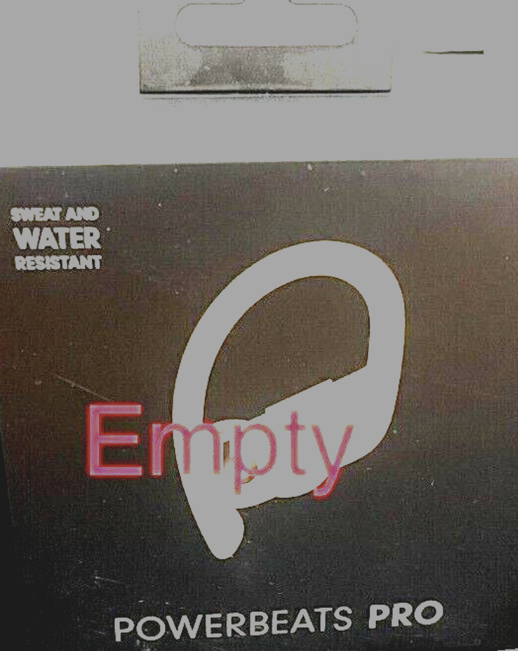 Beats by Dr. Dre Powerbeats Pro, EMPTY BOX ONLY-IVORY Color - Excellent ...