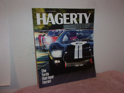 HAGERTY MAGAZINE." FOR PEOPLE WHO LOVE CARS " NOVEMBER / DECEMBER, 2019 ...