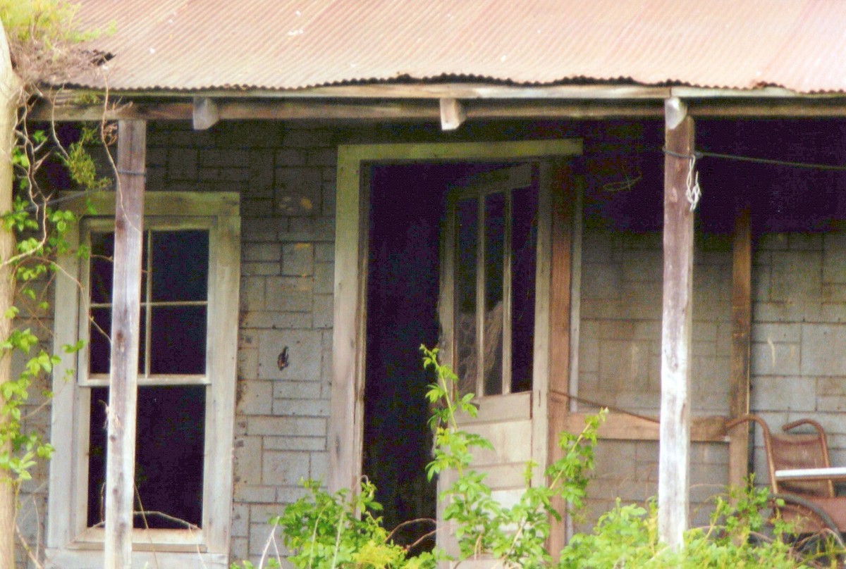 Vacant Run Down House