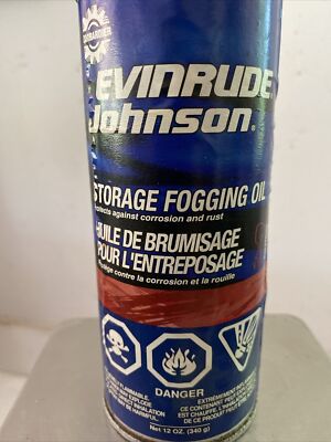 Fogging Oil Outboard Protection BRP Evinrude Johnson Marine Storage ...