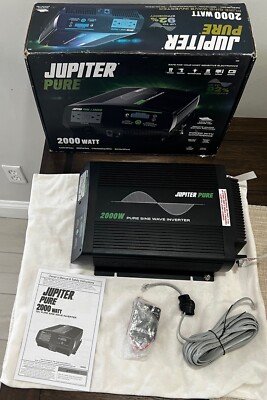 Jupiter Pure 2000W Continuous / 4000W Peak Pure Sine Wave Inverter ...