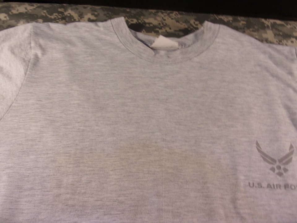 AUTHORIZED USAF U.S. Air Force Shirt IPTU Reflective PHYSICAL TRAINING ...
