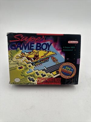 Super GameBoy (Super Nintendo Entertainment System, 1994) BOX ONLY ...