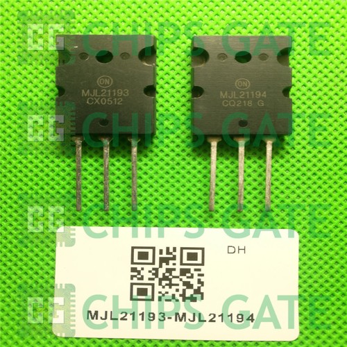 2pairs of MJL21193 + MJL21194 TO-3P ON | eBay