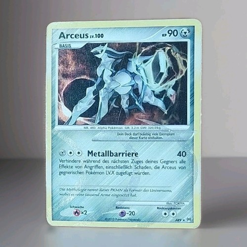 Arceus LV. 100 Holo Pokemon Karte Deutsch AR9 Arceus | eBay.de