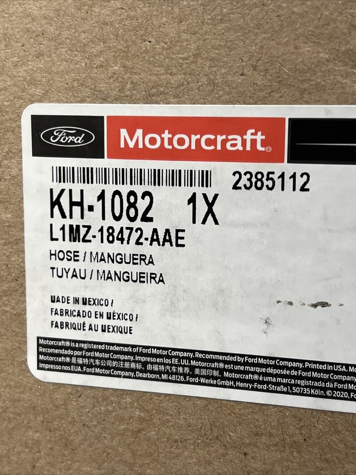 Genuine Ford Hose Heater Water L1MZ-18472-AAE | eBay