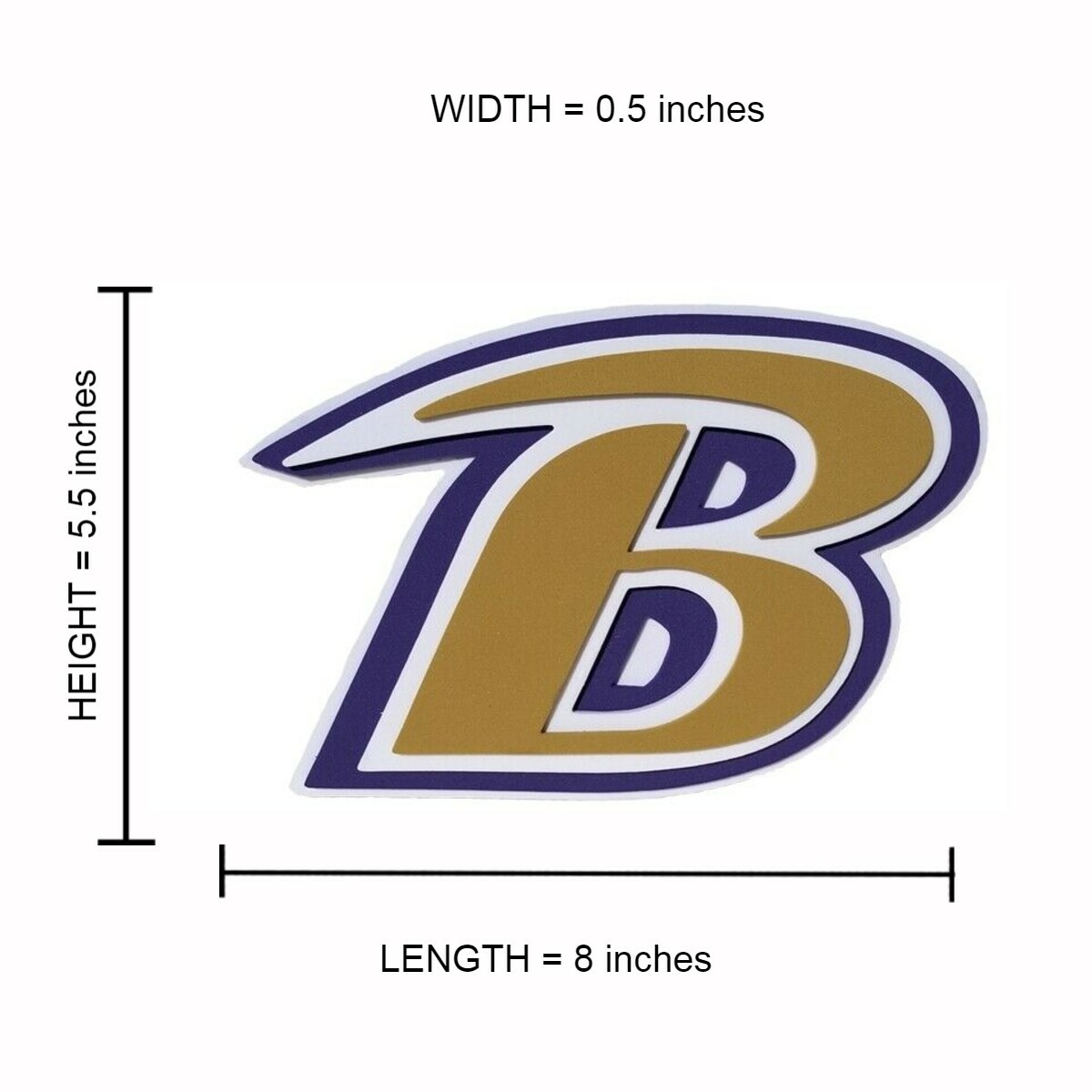 New NFL Baltimore Ravens GOLD Fan Chain Necklace Foam 847624067022| eBay