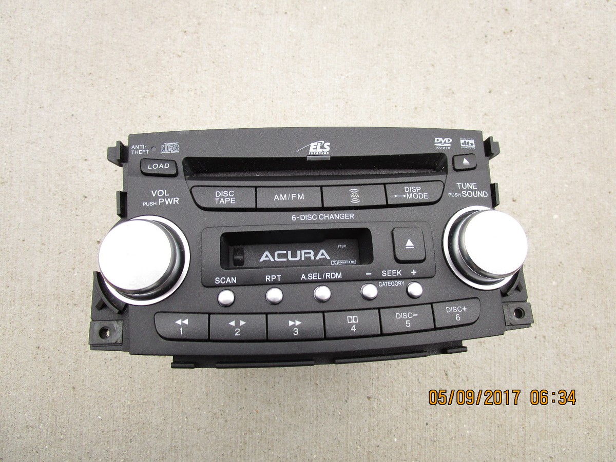 2006 Acura Tl Radio HOW TO RECOVER ANTI THEFT CODE FOR RADIO