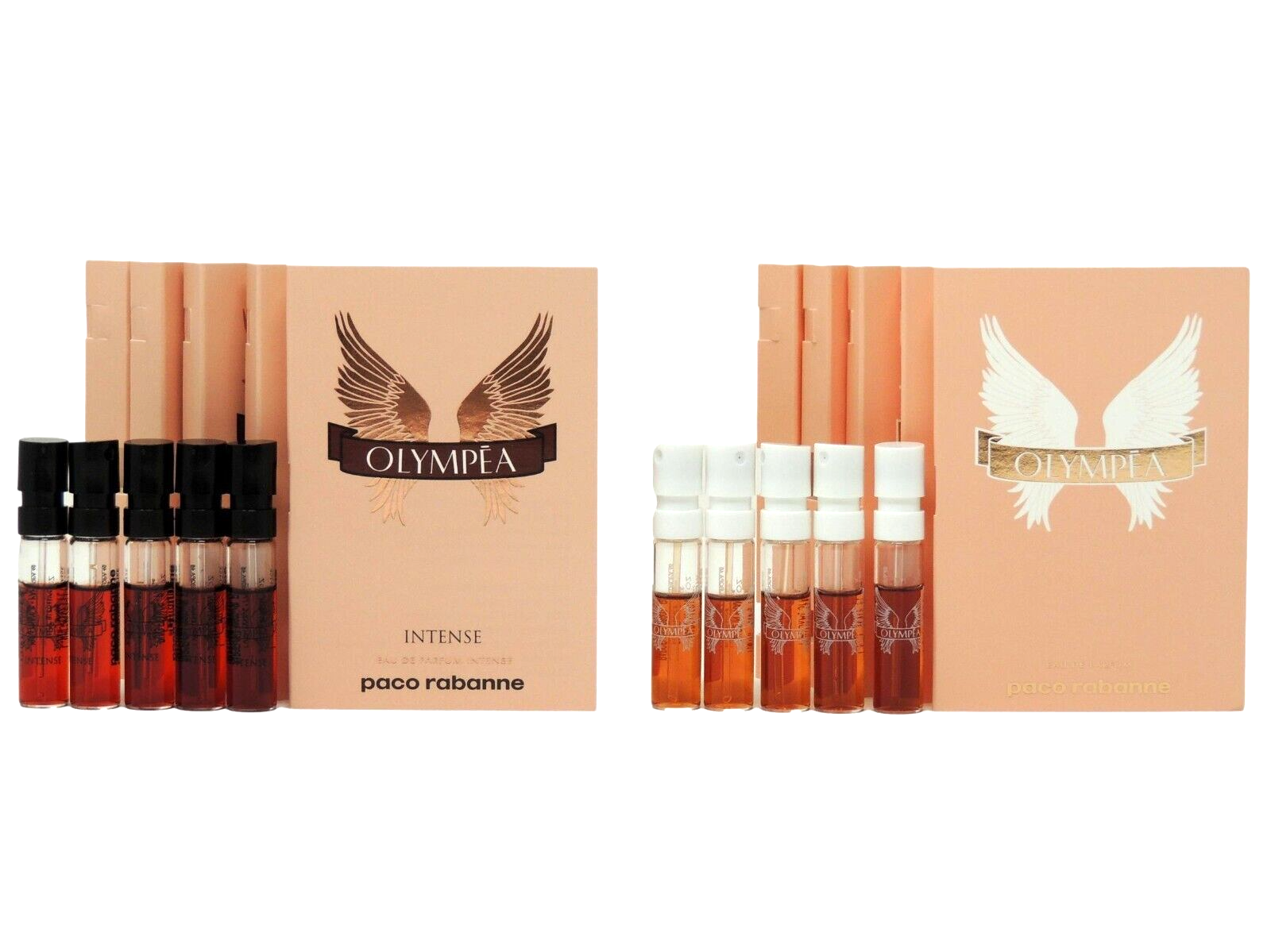 PACO RABANNE OLYMPEA INTENSE EDP 1.5ml .05fl oz x 5 EACH PERFUME SPRAY ...