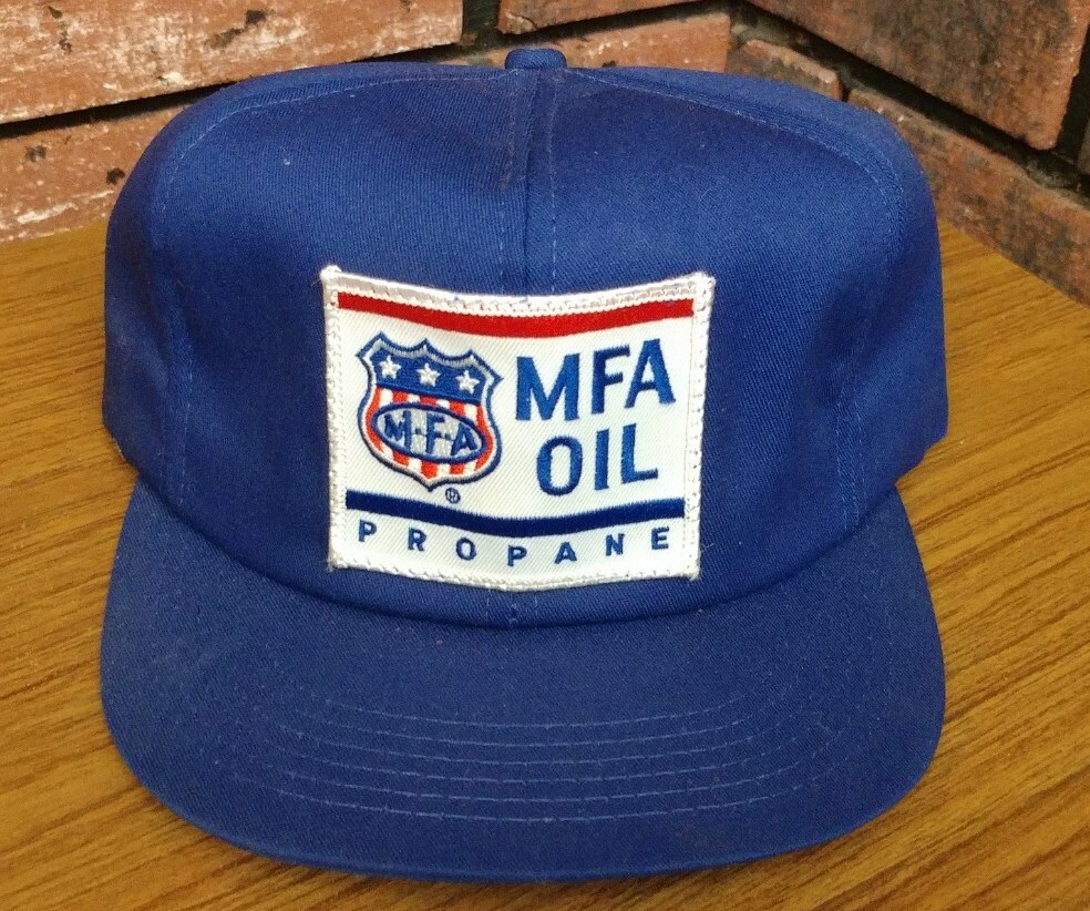 Vintage NOS K-Products Brand MFA Propane Large Patch Snapback Truckers ...