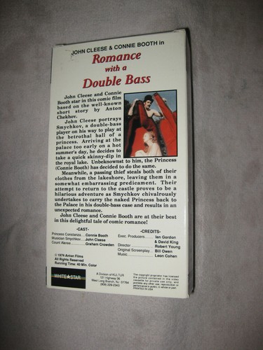 Romance With a Double Bass (VHS) White Star John Cleese NEW sealed | eBay
