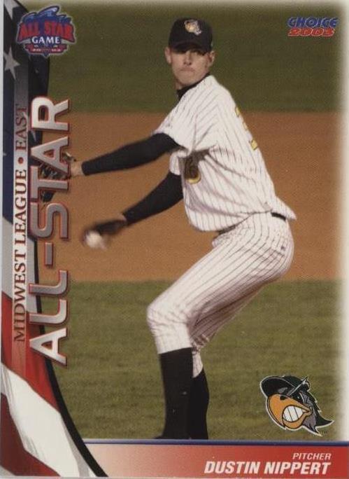 2003 Choice MidWest League All-Star Game - Dustin Nippert #33 (RC) for ...