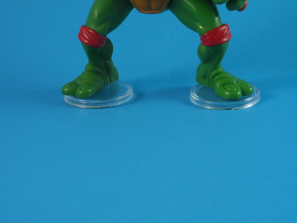 60 x Teenage Mutant Ninja Turtles (TMNT) - Action Figure Stands (1988 ...