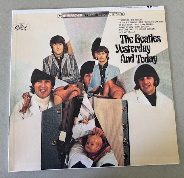 The Beatles Butcher Cover 2nd state UNIQUE DESIGNS set of 3 real album ...