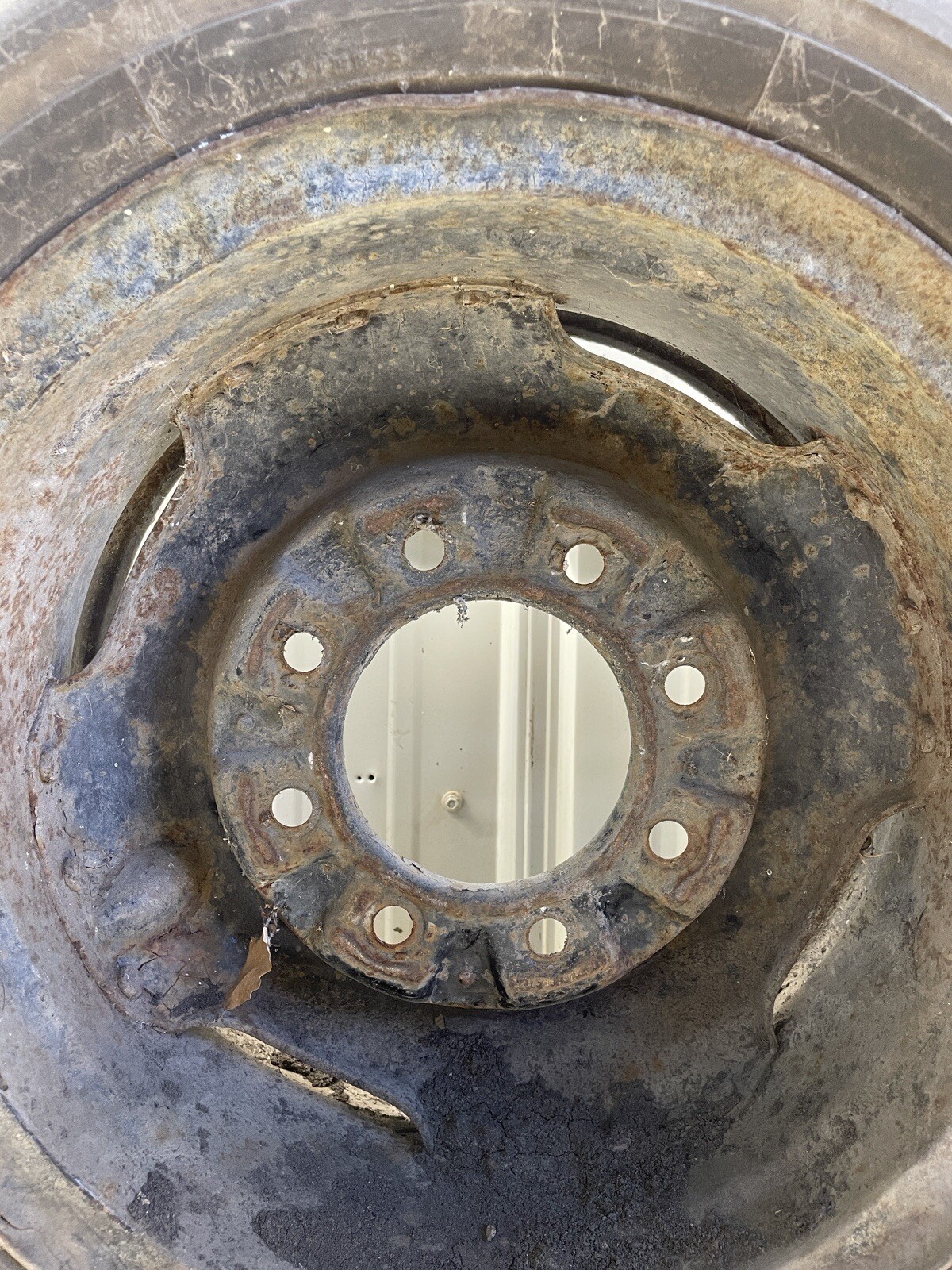 CHEVY & GMC Truck Ring Split Rim Widow Maker Steel Wheel 16'' Original ...