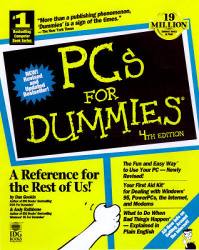 PCs for Dummies (4th Edition) - Paperback By Gookin, Dan - GOOD ...