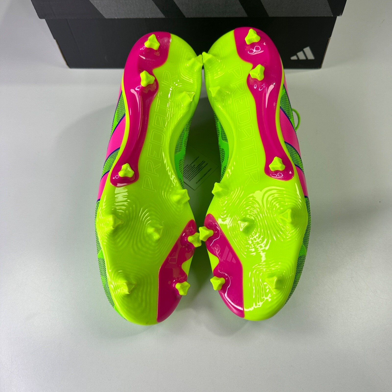 Adidas Men’s Predator League FG Gen Pre Cleats Size 10.5 Green/ Black ...