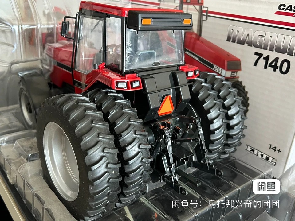 RARE-ERTL 1/16 CASE IH 1987 MAGNUM Tractor 7140-Open Cab & Engine-RED ...