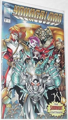 Youngblood v2 # 7 NM Image Shadowhawk Jim Valentino Roger Cruz | eBay